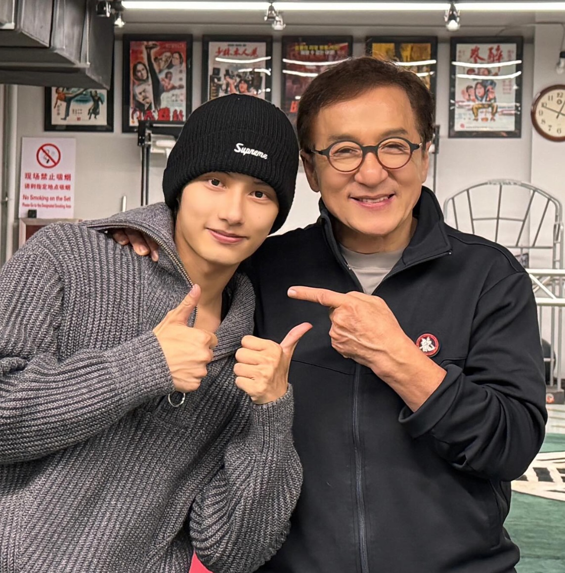 Seventeen Jun, Standing Shoulder to Shoulder with Jackie Chan and Tony ...