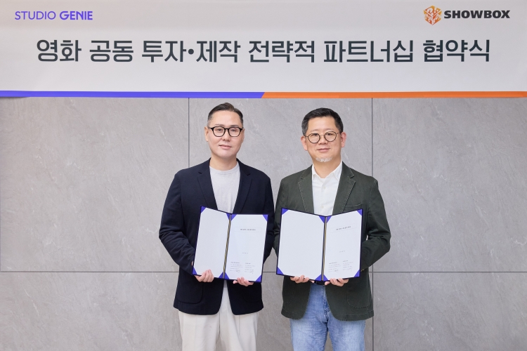 Showbox Signs Joint Investment and Production Agreement with KT Studio Genie