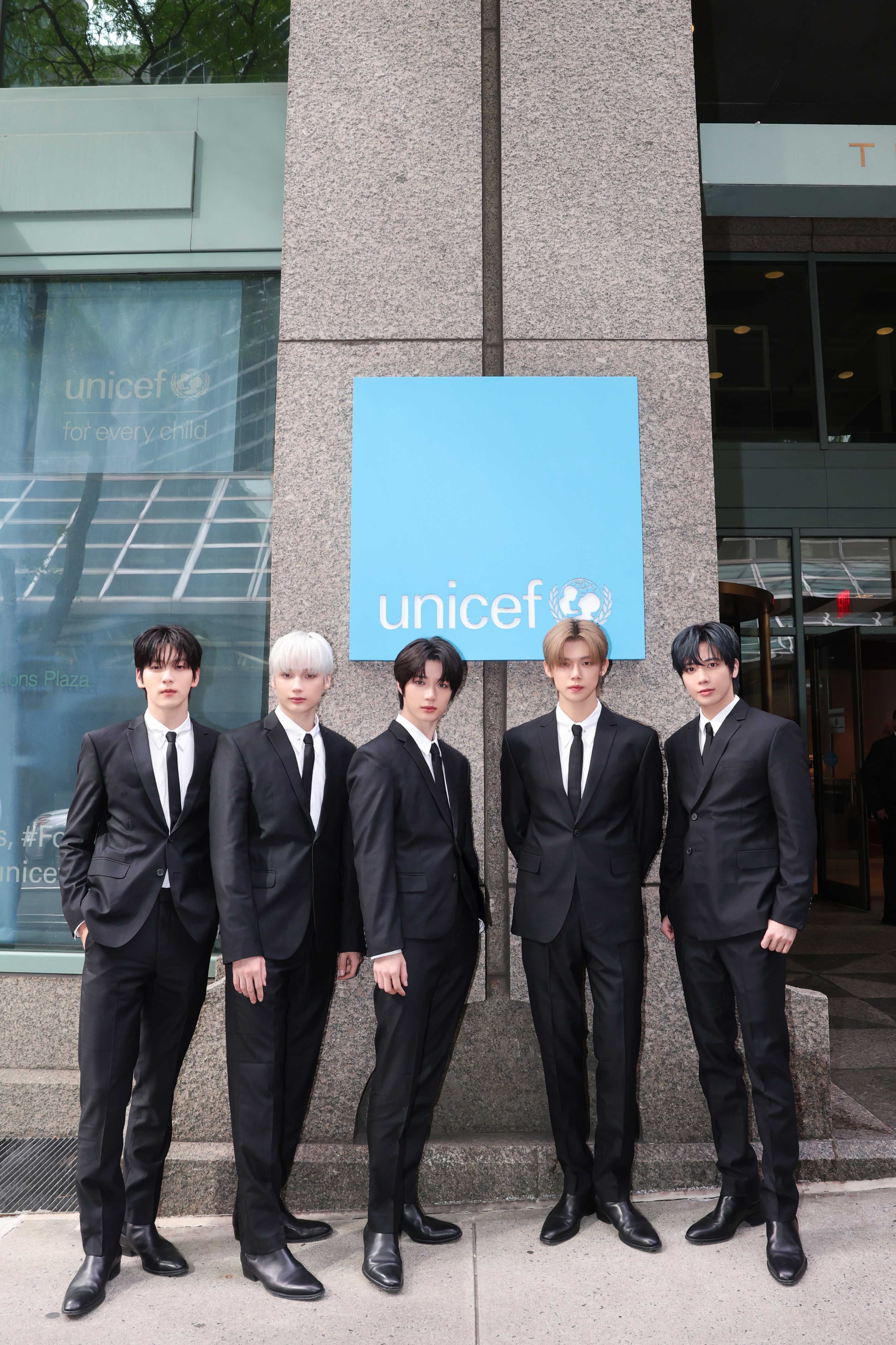 TXT, Agreement with UNICEF for Youth Mental Health Campaign