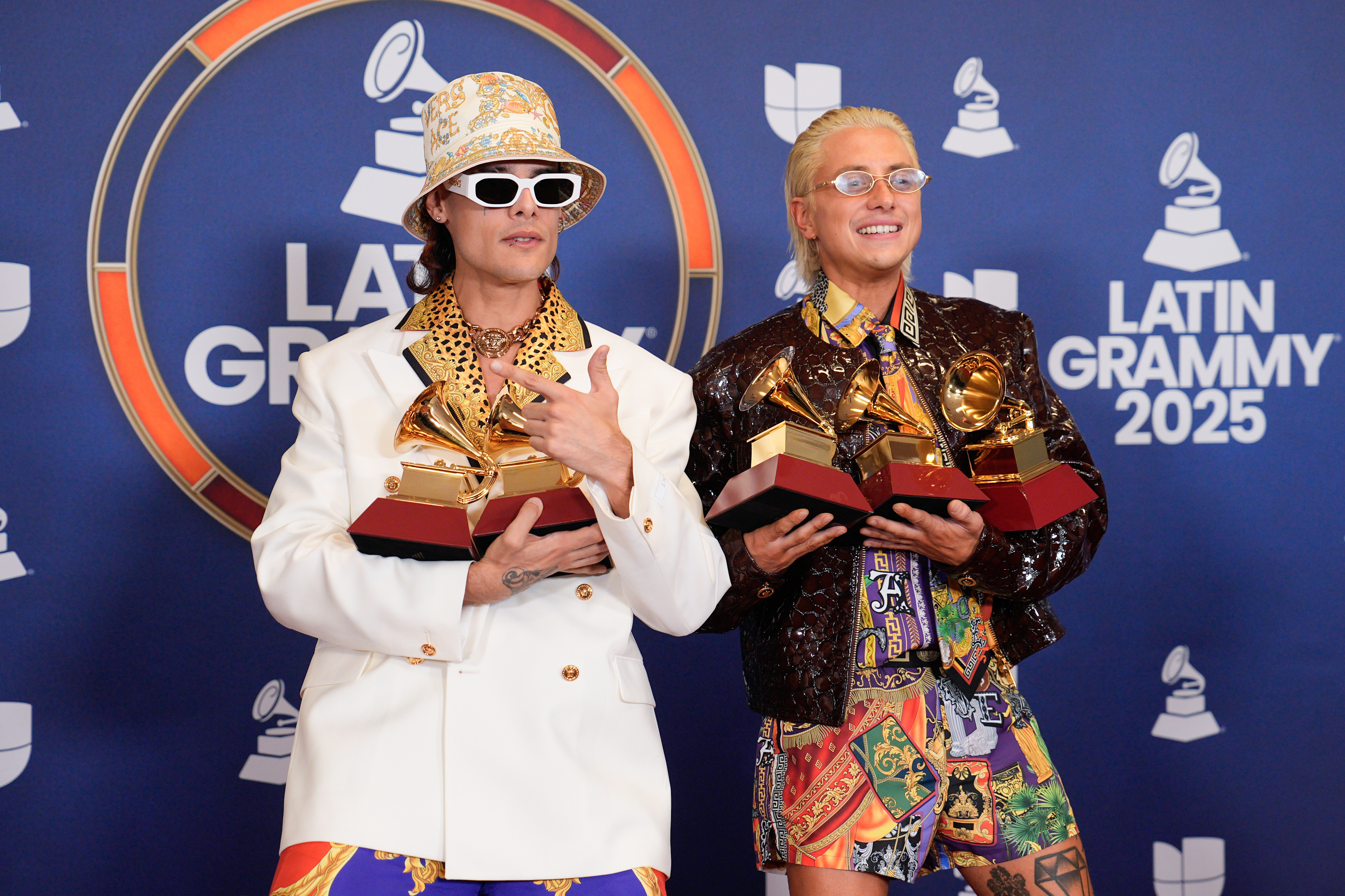 2025 Latin Grammy Awards Held... Bad Bunny and Karol G Shine on Stage