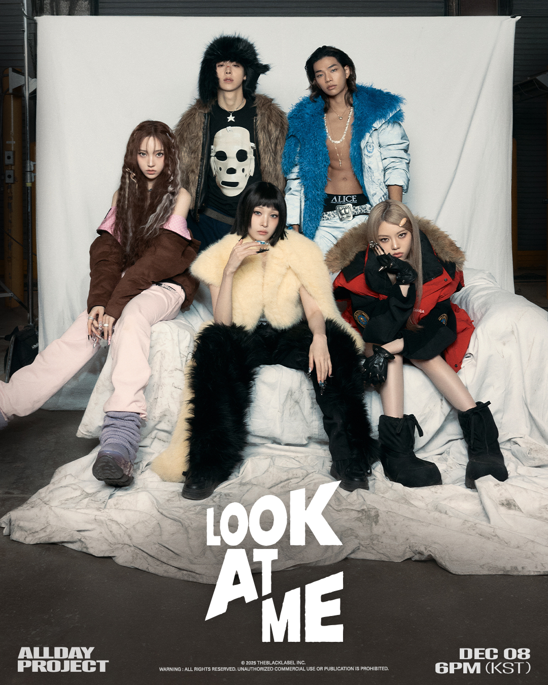 All Day Project, Comeback Today (8th) with Title Track 'LOOK AT ME'