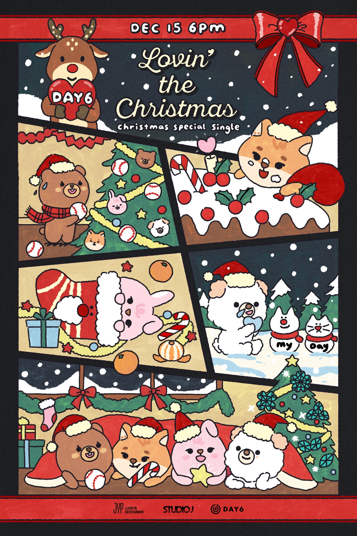 DAY6 to Release First Seasonal Song 'Lovin' the Christmas' on the 15th