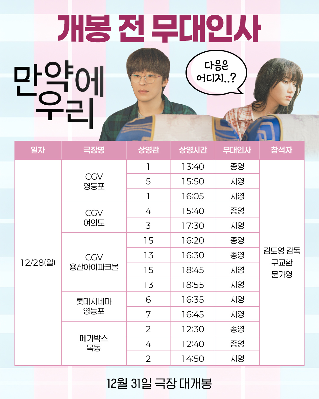 Gyu-hwan Koo and Ga-young Moon to Appear at Christmas Theater! 'What If ...