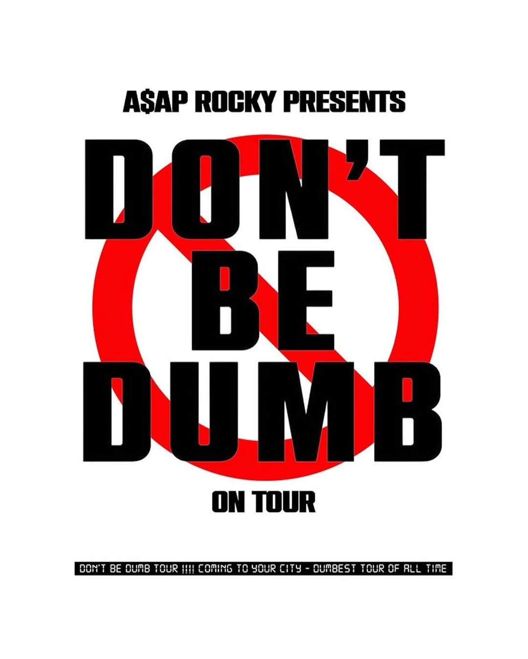 「打破8年的沉默」... A$AP Rocky，42個城市的世界巡演城市在哪裡？