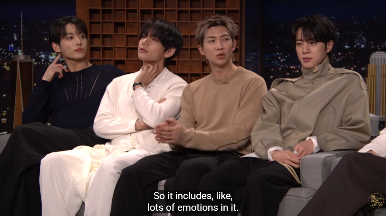 [照片&]BTS於美國《Jimmy Fallon》節目首度公開新歌〈Swim〉…古根海姆音樂會現場